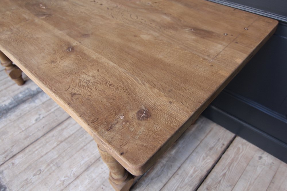 Oak Country House Table, 1920s for sale at Pamono