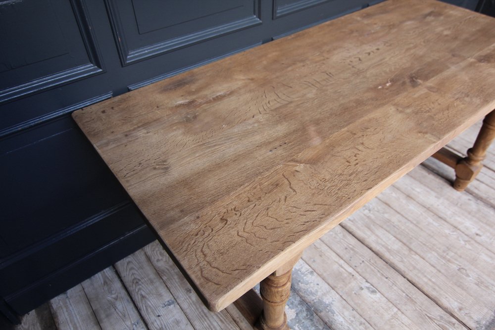 Oak Country House Table, 1920s for sale at Pamono