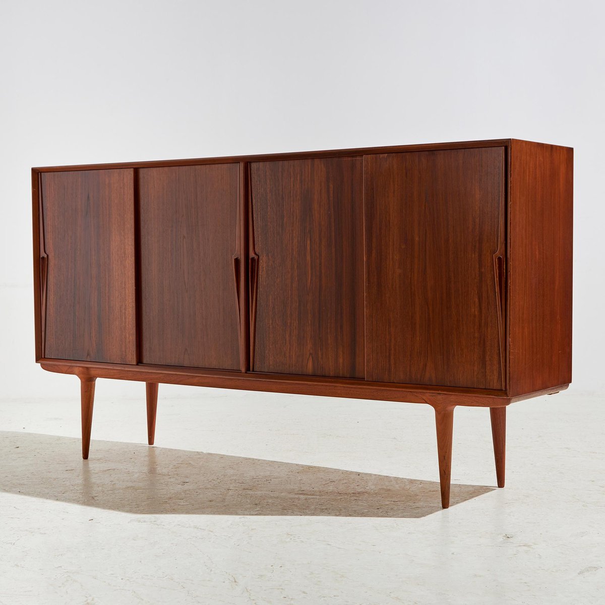 Buffet Modèle 19 en Teck par Gunni Omann pour Omann Jun Furniture ...