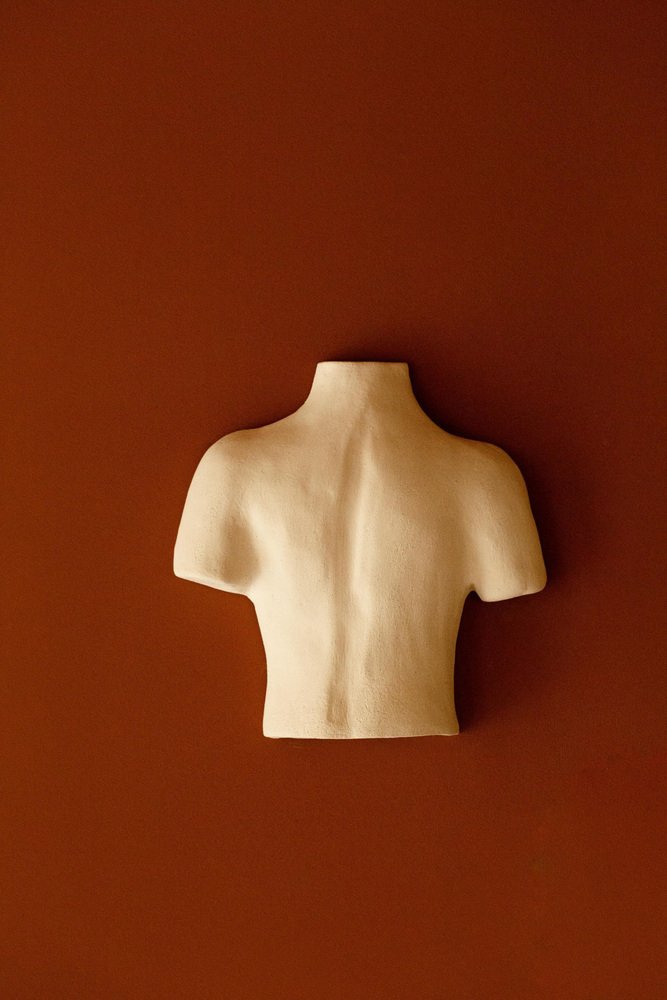 White Brut Body Sconces by Di Fretto, Set of 2 for sale at Pamono