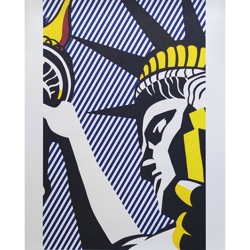 Roy Lichtenstein, I Love Liberty, Lithograph, 1980s for sale at Pamono