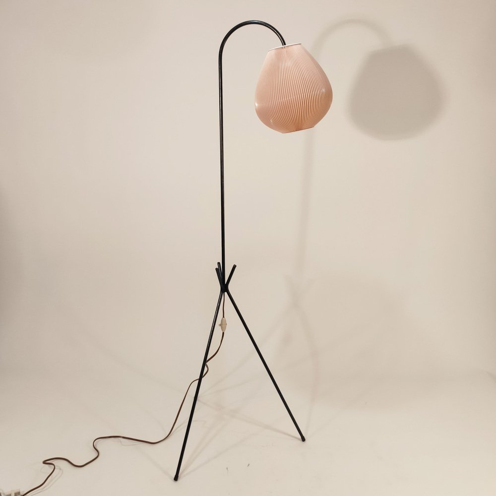 French Floor Lamp by Jean Rispal for Rispal, 1955 for sale at Pamono