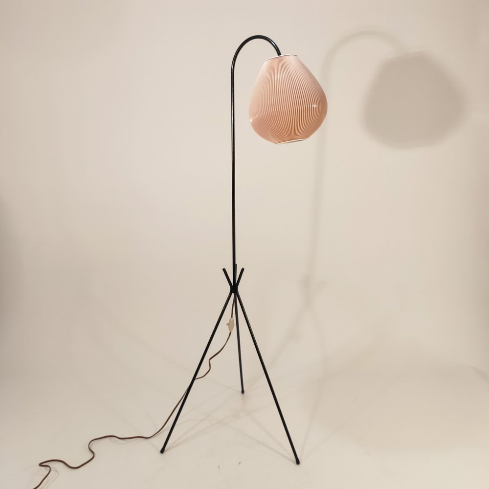 French Floor Lamp by Jean Rispal for Rispal, 1955 for sale at Pamono