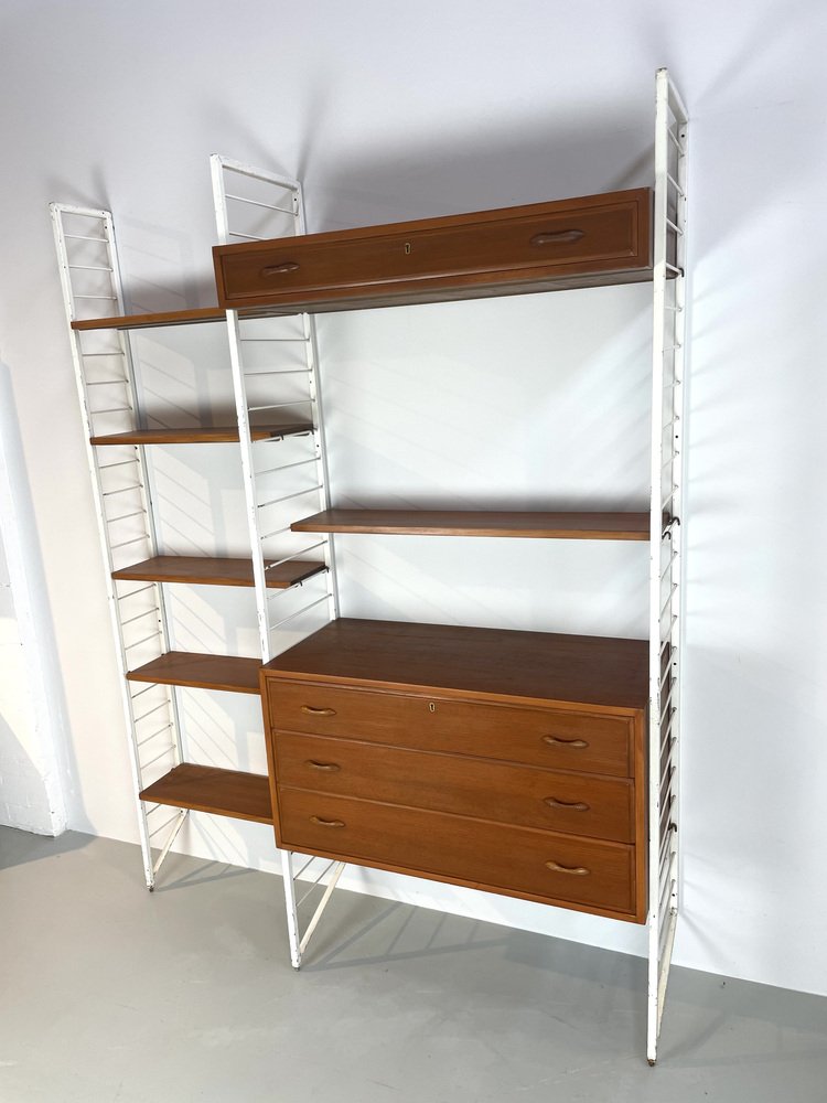 Vintage Modular Ladderax Wall System from Staples, 1960s for sale at Pamono