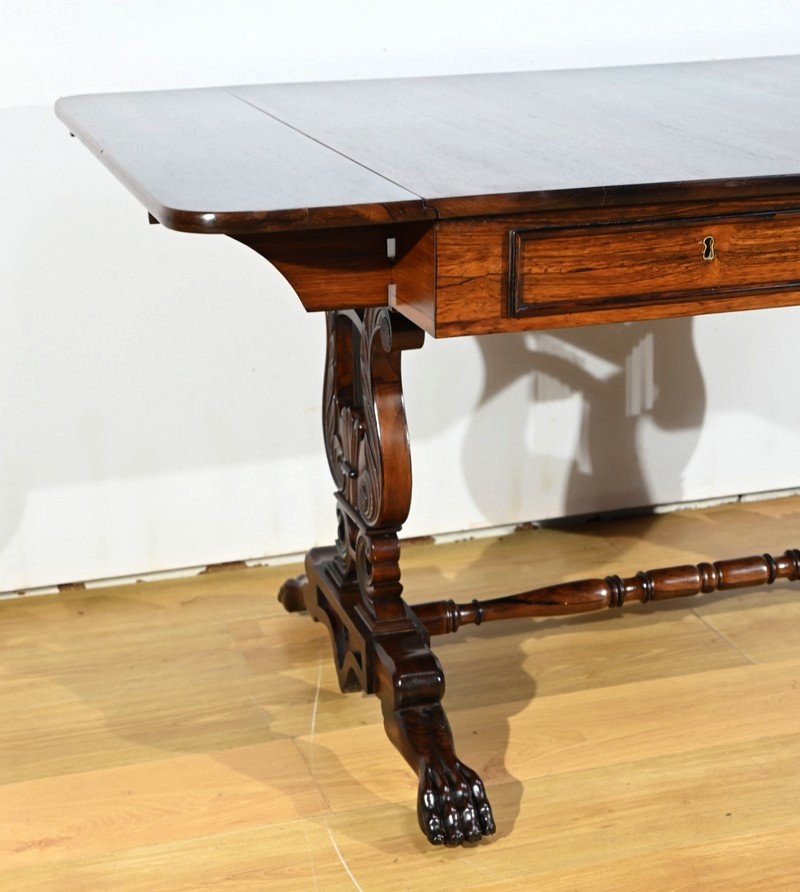 Early 19th Century Office Table with Shutters for sale at Pamono