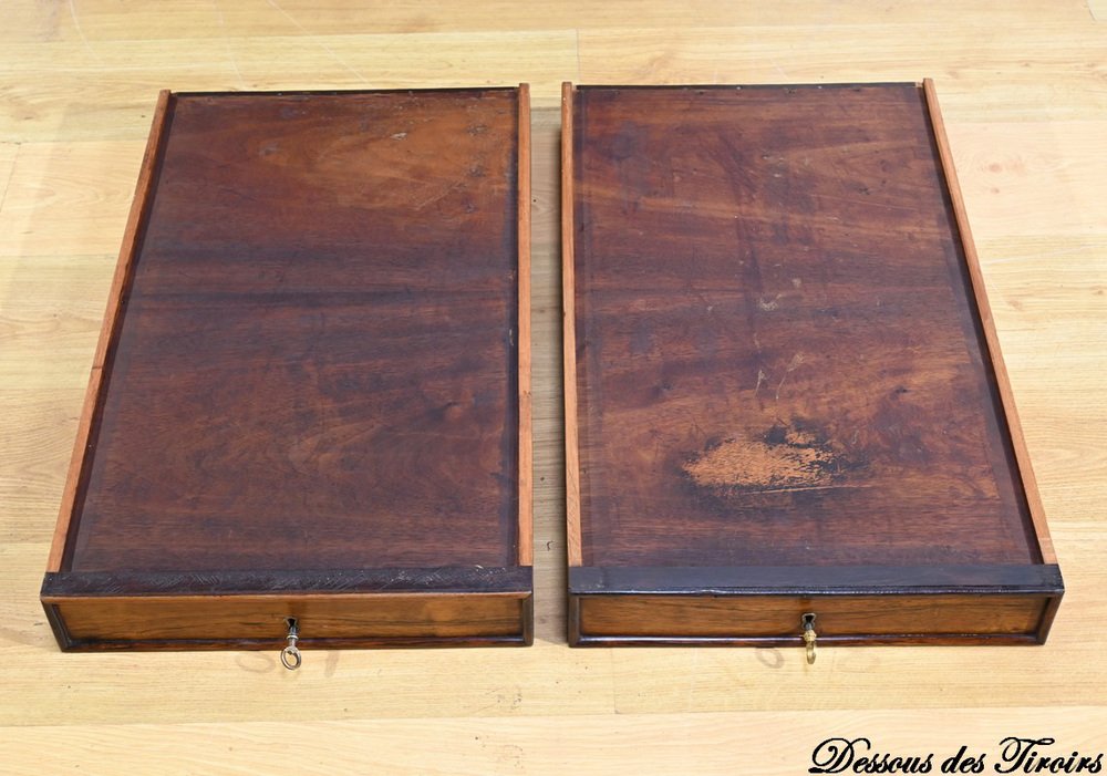 Early 19th Century Office Table with Shutters for sale at Pamono