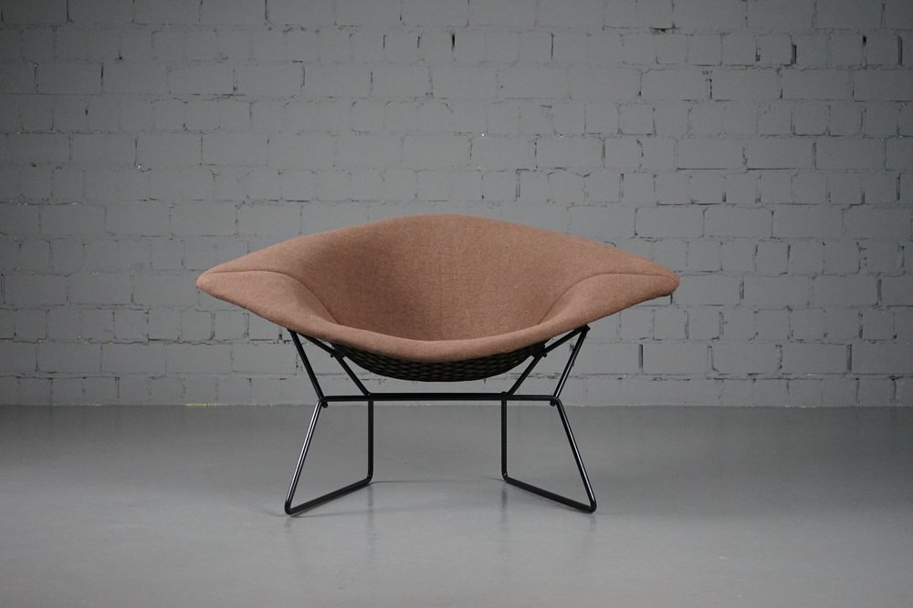 Large Model 422 Diamond Armchair by Harry Bertoia for Knoll ...