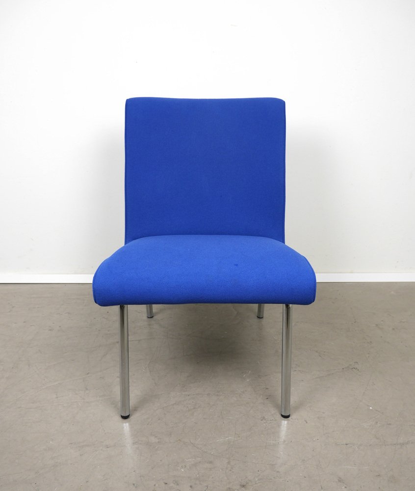 Red and Blue Vostra Chairs with Side Table by Walter Knoll, Germany ...