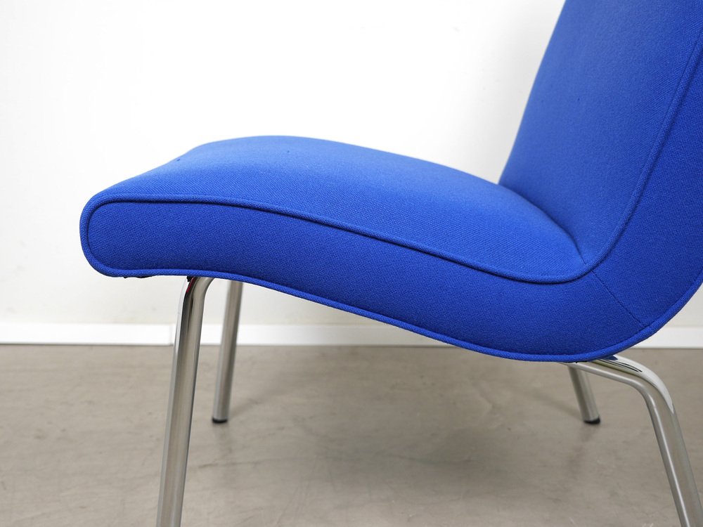 Red and Blue Vostra Chairs with Side Table by Walter Knoll, Germany ...
