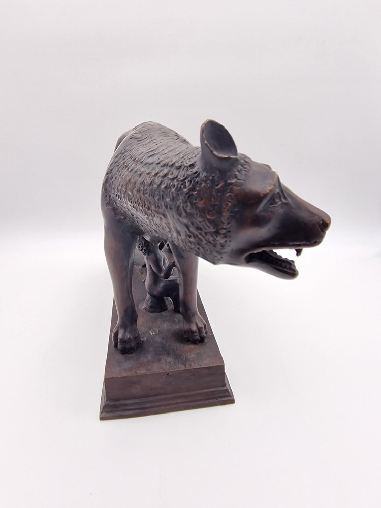 Roman She-Wolf, 1980s, Bronze for sale at Pamono