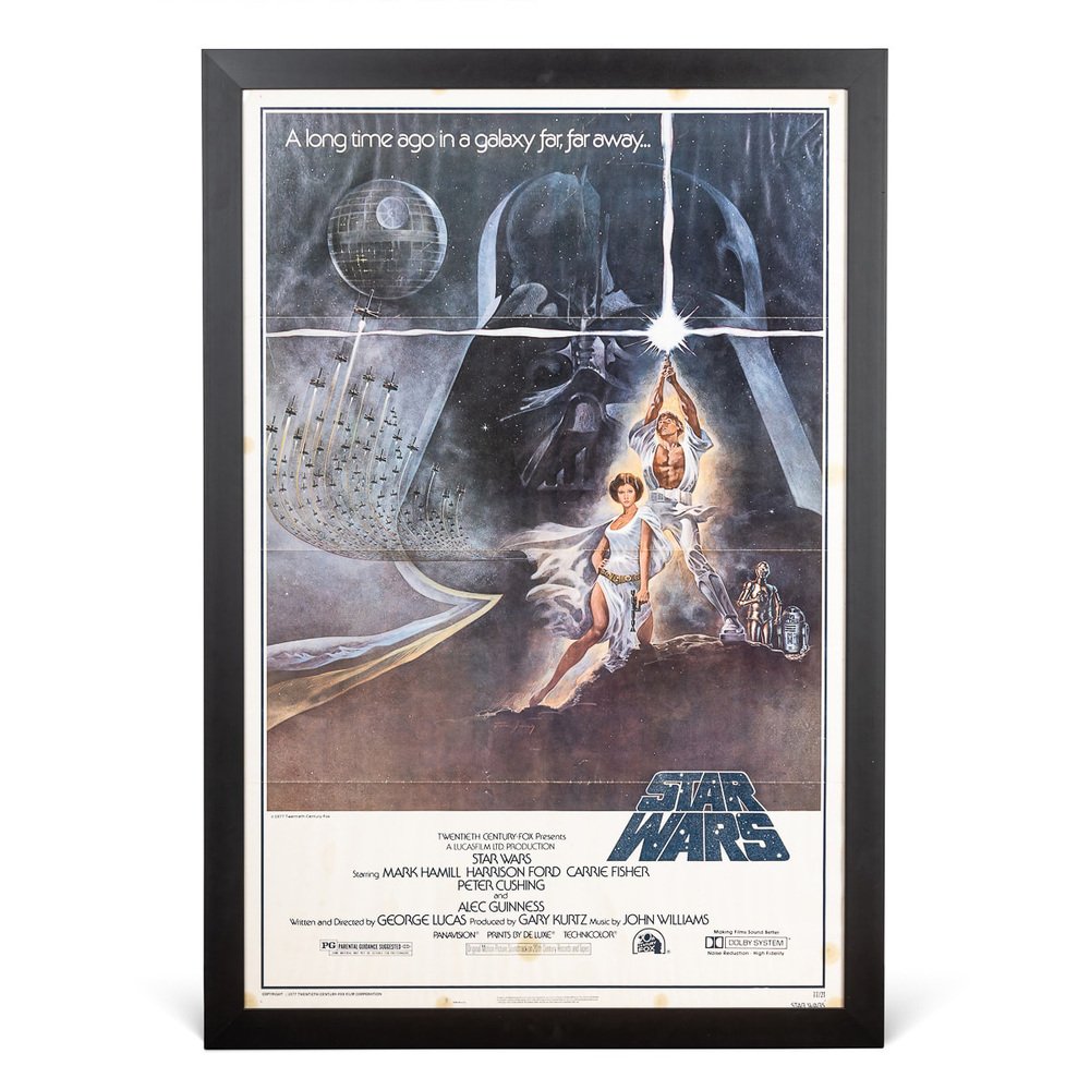 Original US Release Star Wars: A New Hope Poster, 1977 for sale at Pamono