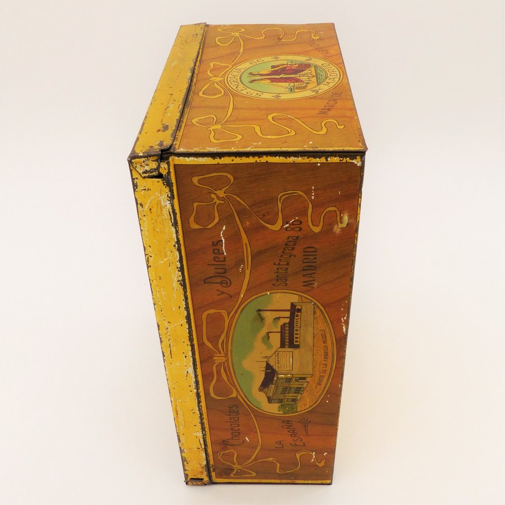 Antique Spanish Box, 1890s for sale at Pamono