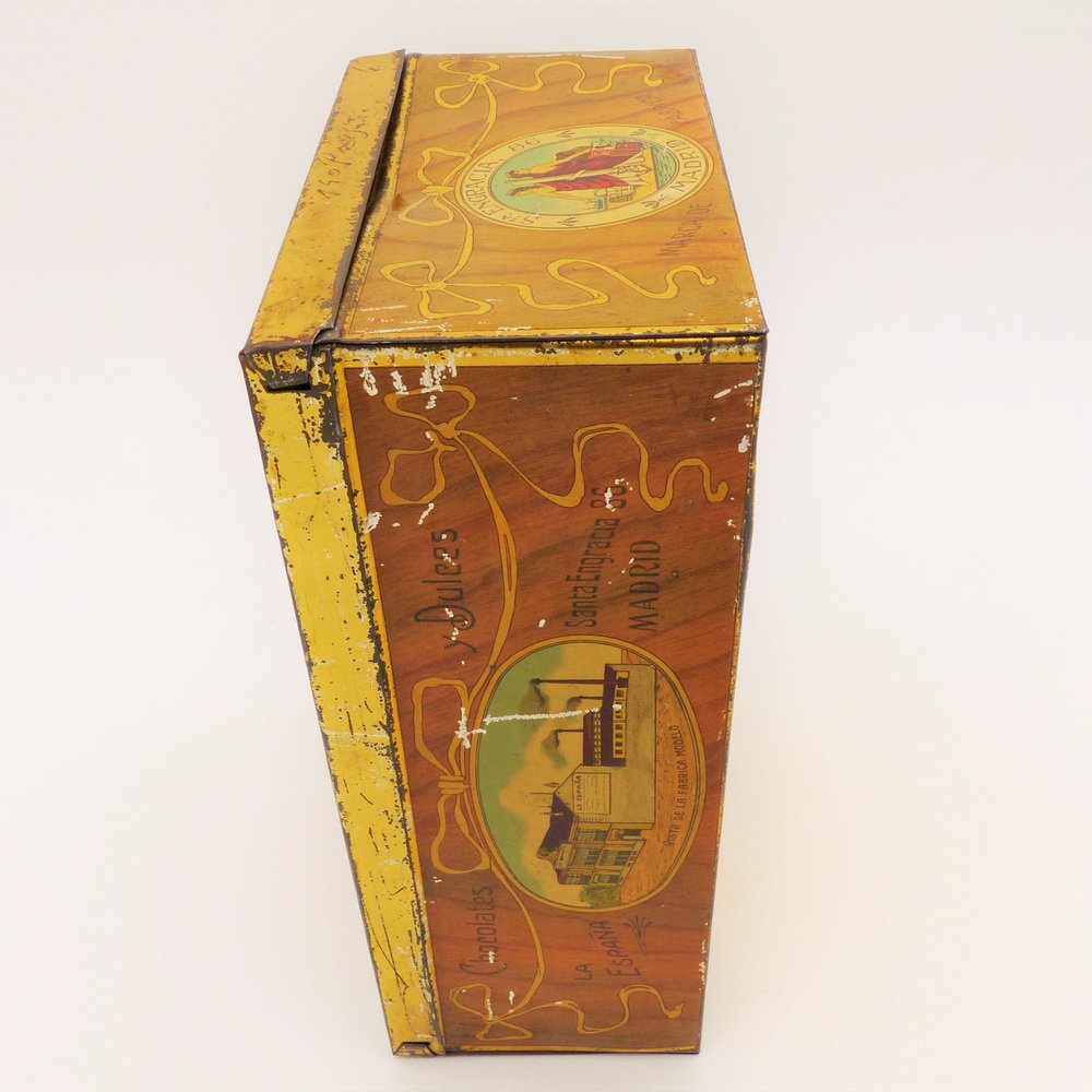 Antique Spanish Box, 1890s for sale at Pamono