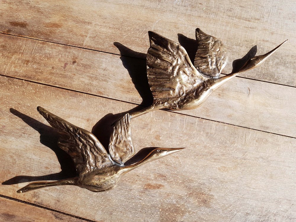 Yves Lohé, Bird Sculpture, 1970s, Bronze for sale at Pamono