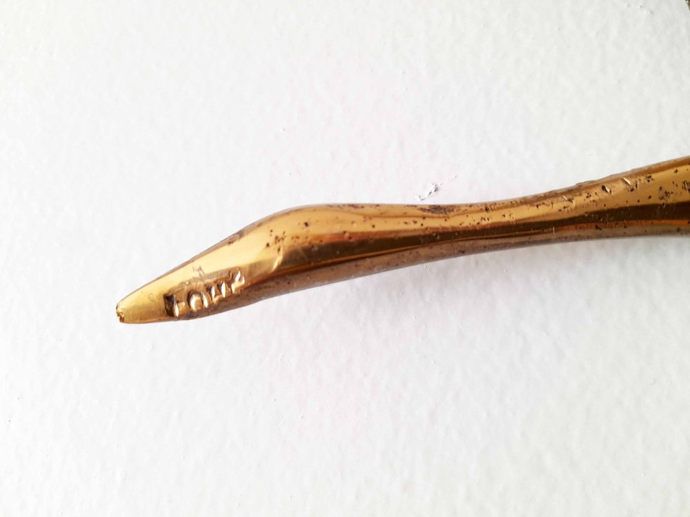 Yves Lohé, Bird Sculpture, 1970s, Bronze for sale at Pamono