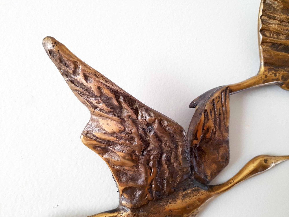 Yves Lohé, Bird Sculpture, 1970s, Bronze for sale at Pamono