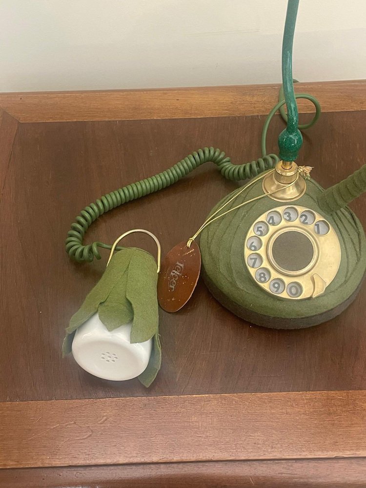 70s Daisy-Shaped Disc Telephone from Telcer, Italy, 1970s for sale at ...