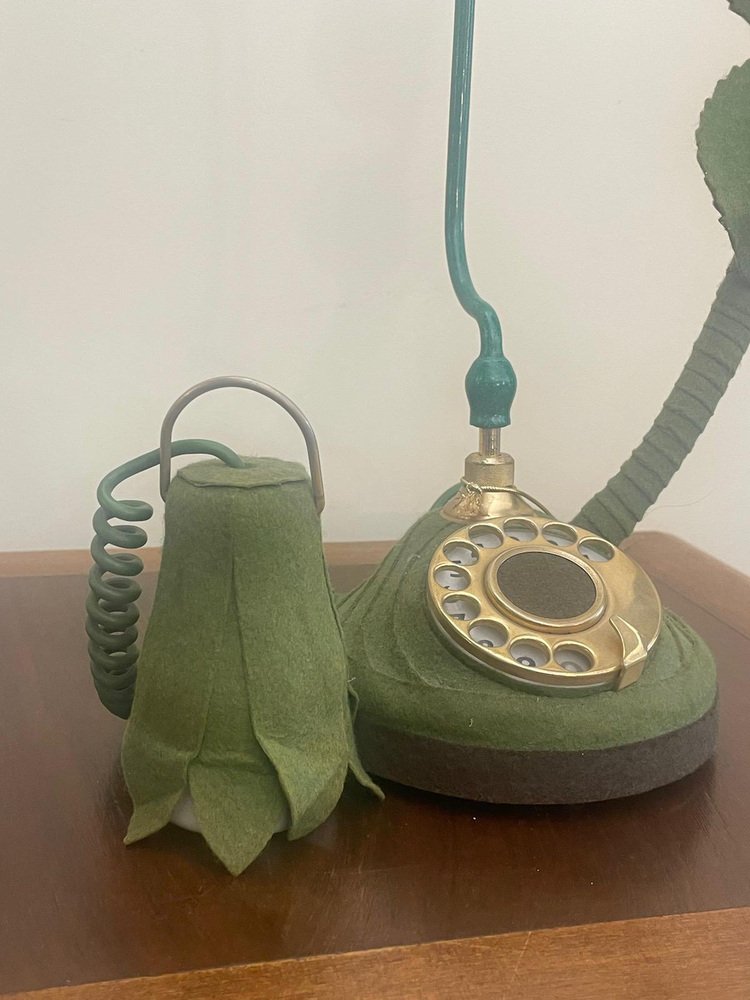 70s Daisy-Shaped Disc Telephone from Telcer, Italy, 1970s for sale at ...