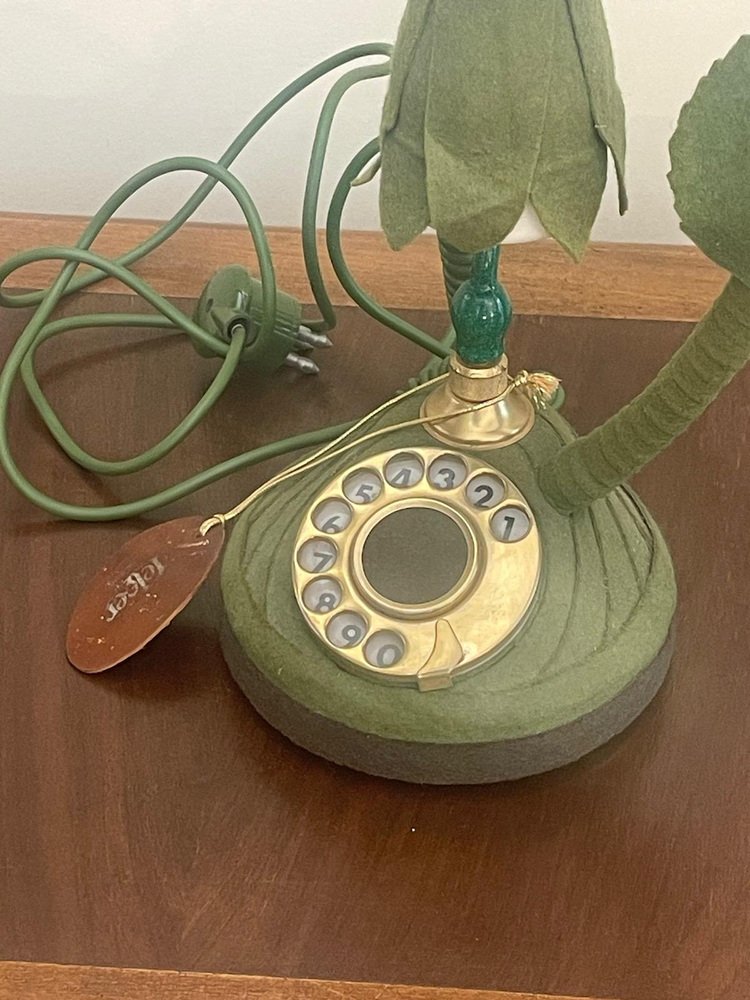 70s Daisy-Shaped Disc Telephone from Telcer, Italy, 1970s for sale at ...