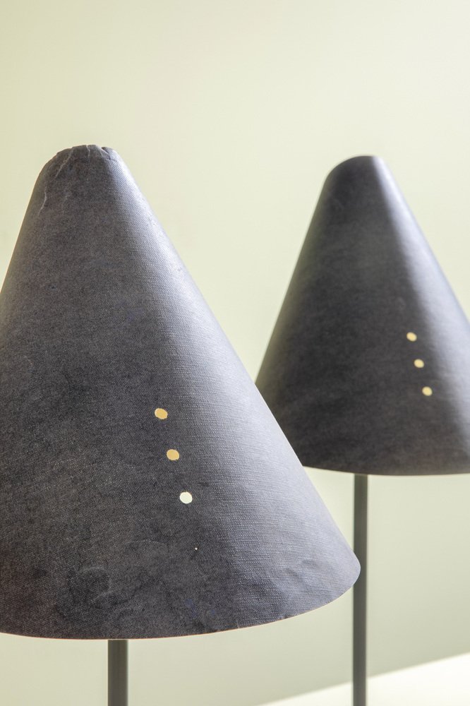 Man Ray Table Lamp mod. The Moon Under the Hat, 1972, Set of 2 for sale ...