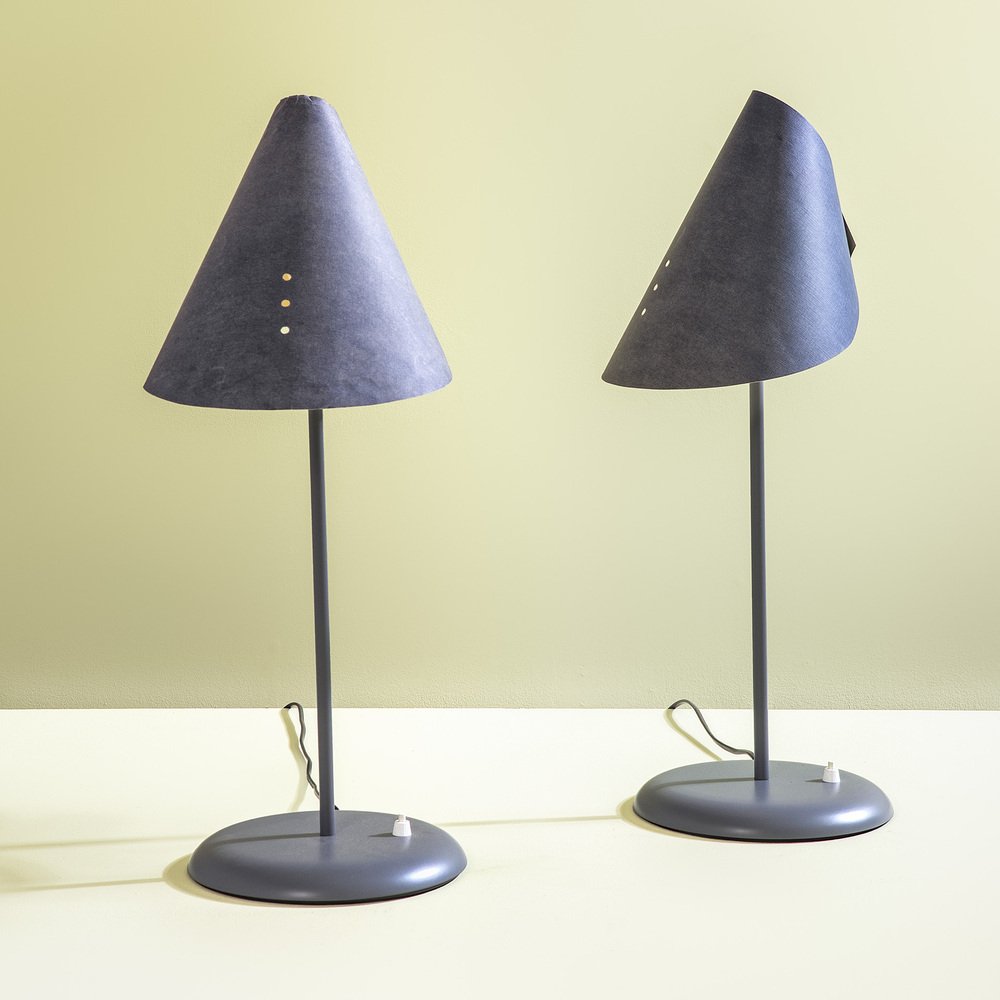 Man Ray Table Lamp mod. The Moon Under the Hat, 1972, Set of 2 for sale ...
