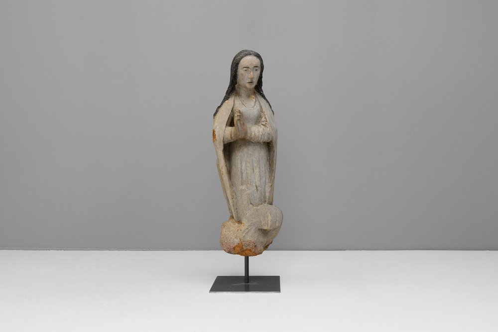Religious Figure, 1800, Pine for sale at Pamono