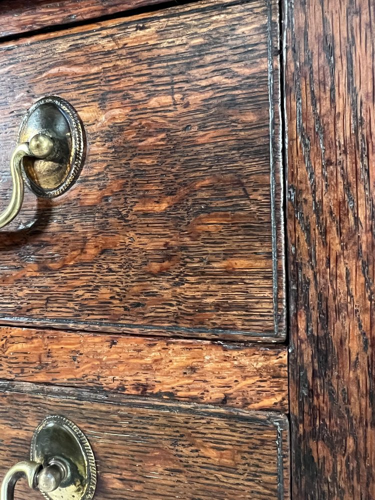 Georgian Oak Lowboy for sale at Pamono