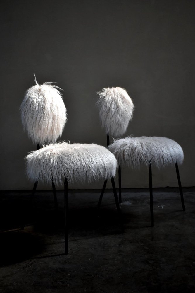 Set of BD15 Mongolia Chairs by co.arch for sale at Pamono