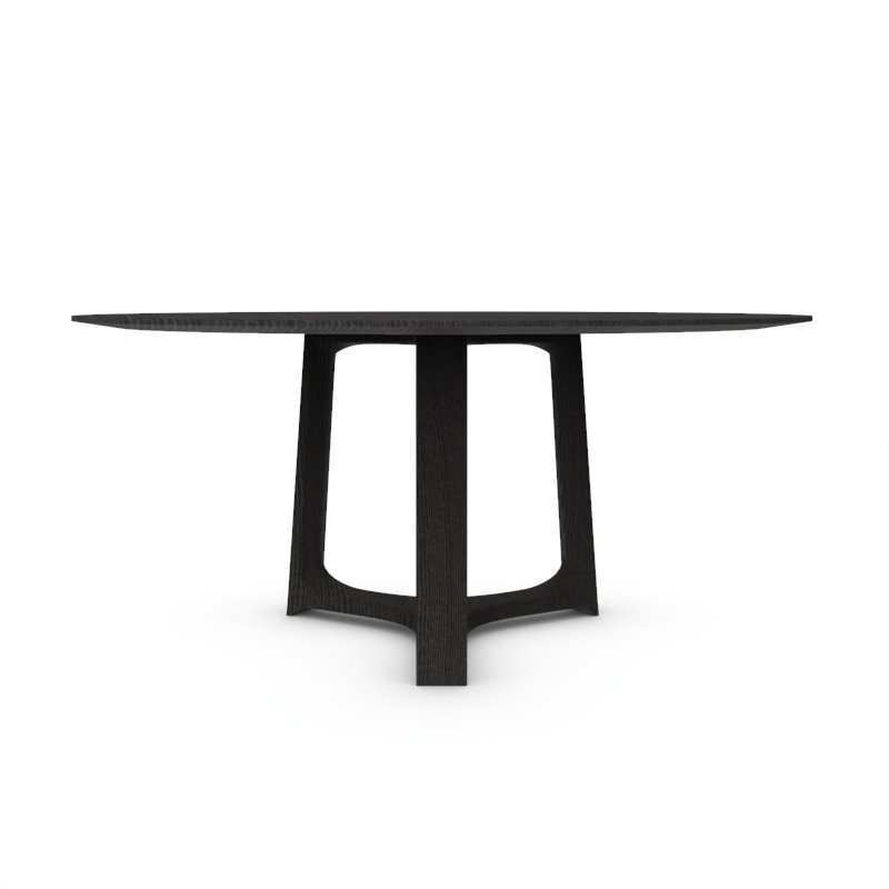 Modern Jasper Dining Table in Black Oak by Collector Studio for sale at ...