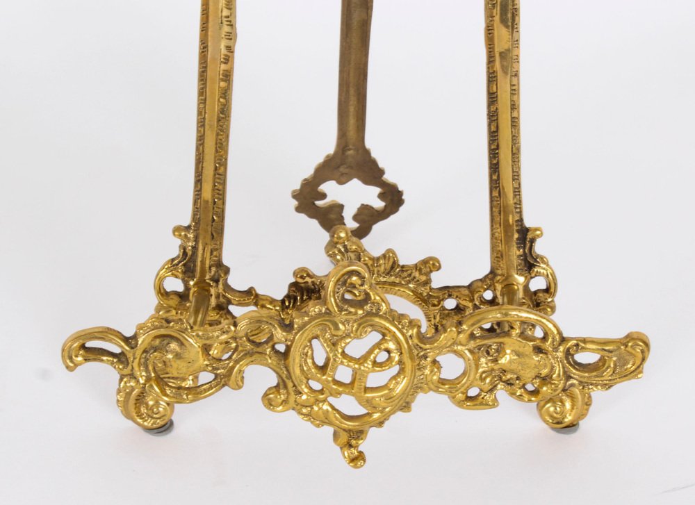 Antique Kunst Bringt Gunst Plaque on Stand from Berlin KPM, 19th ...