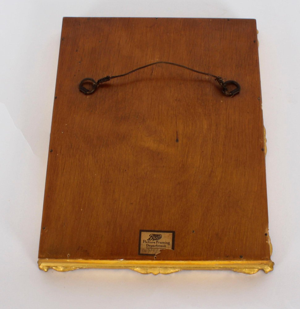 Antique Kunst Bringt Gunst Plaque on Stand from Berlin KPM, 19th ...