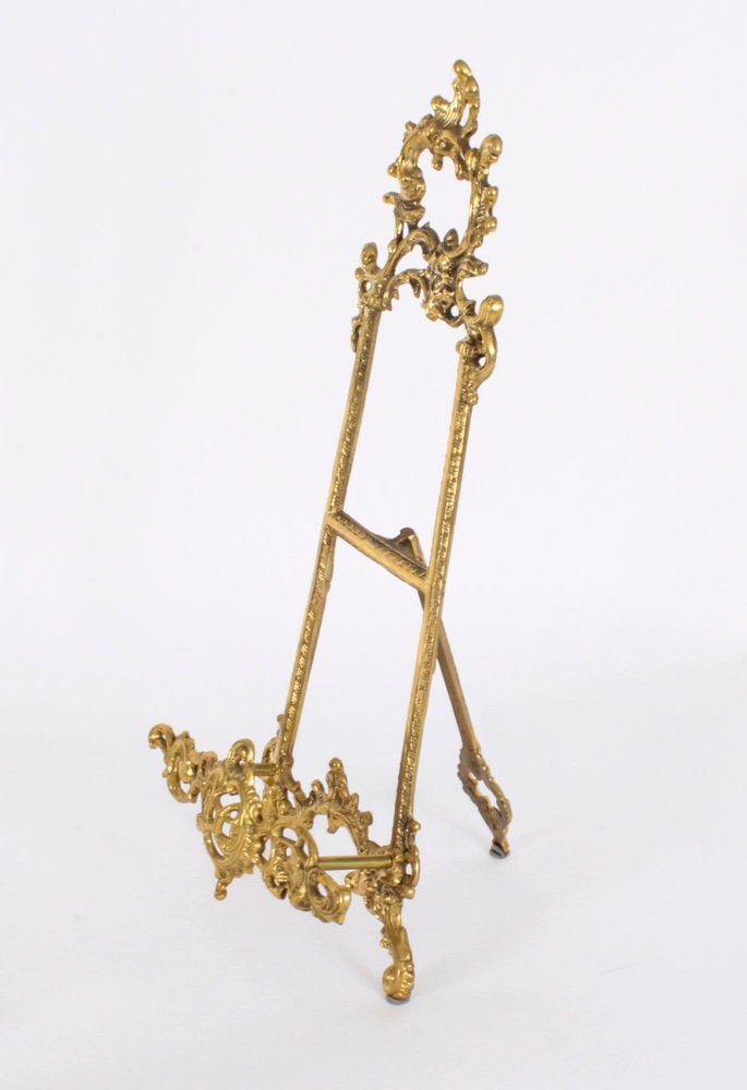 Antique Kunst Bringt Gunst Plaque on Stand from Berlin KPM, 19th ...