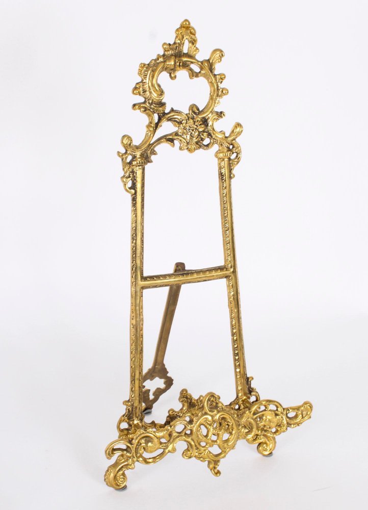 Antique Kunst Bringt Gunst Plaque on Stand from Berlin KPM, 19th ...