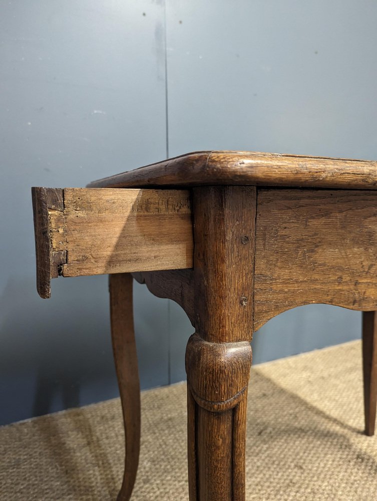 Regency Style Table in Oak for sale at Pamono