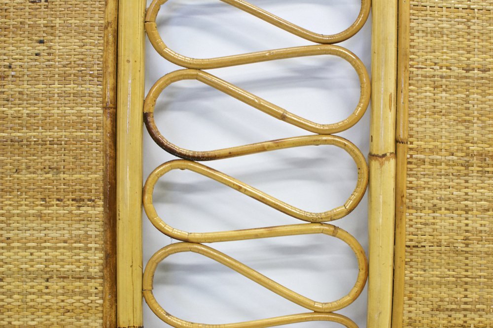 Vintage Wicker Coat Rack, 1960s for sale at Pamono