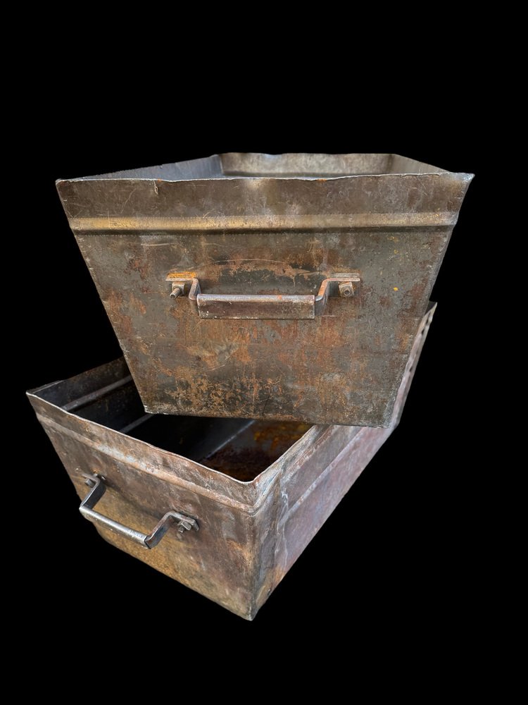 Wrought Iron Box, 1920s for sale at Pamono