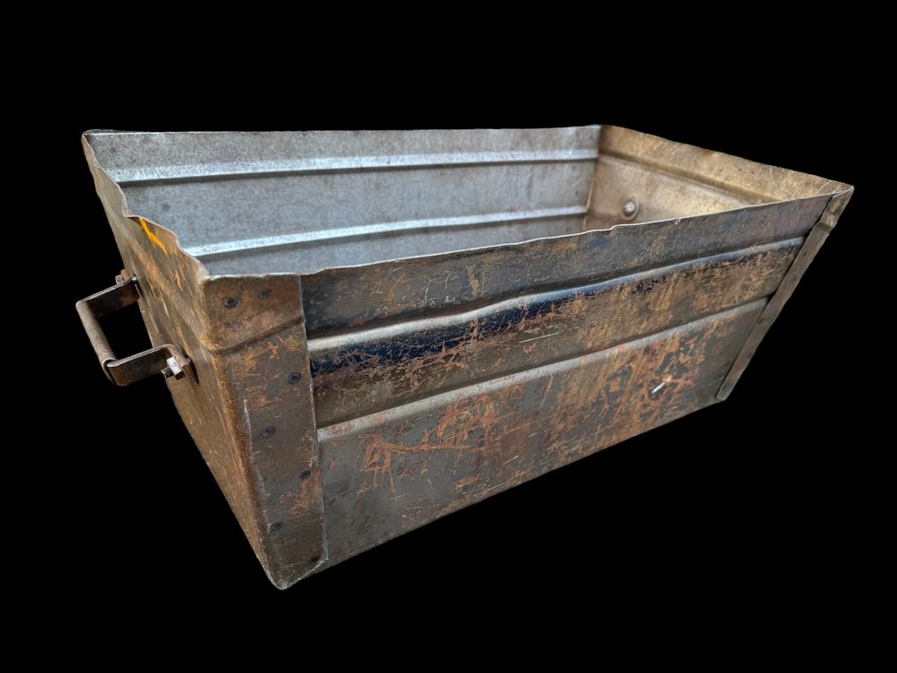 Wrought Iron Box, 1920s for sale at Pamono