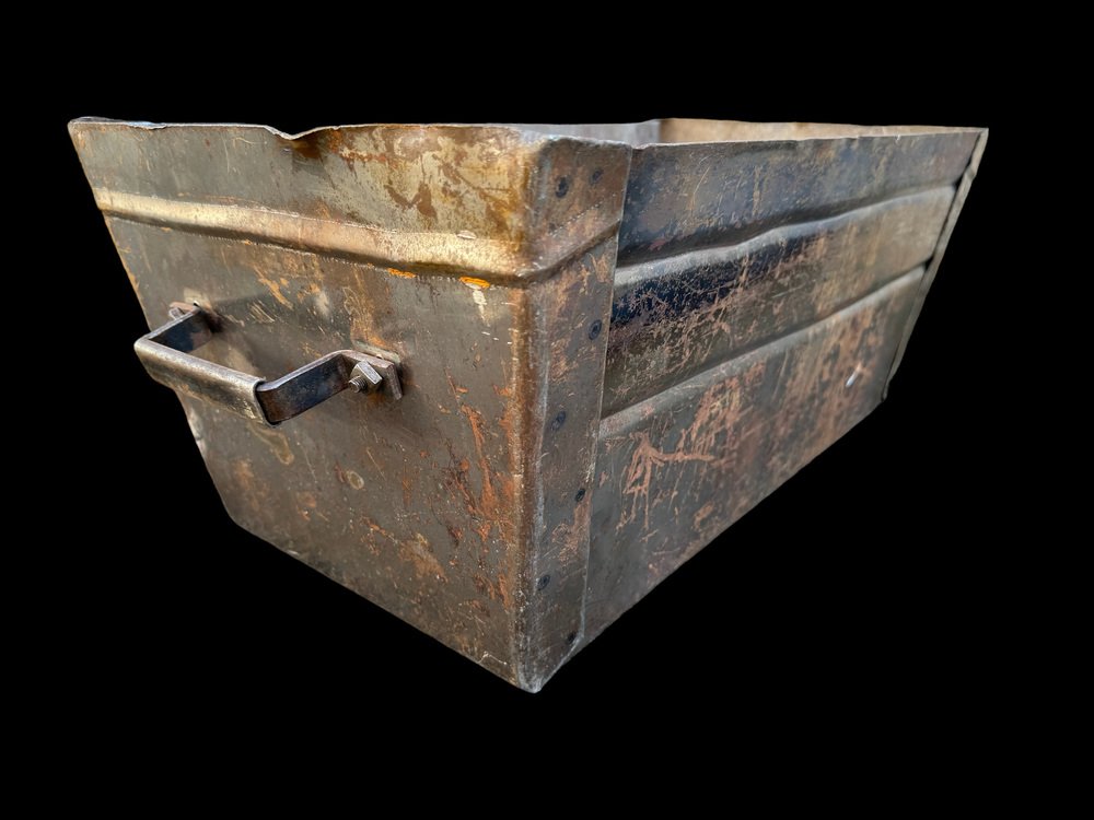 Wrought Iron Box, 1920s for sale at Pamono