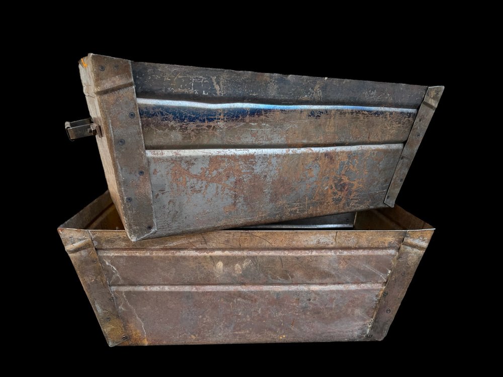 Wrought Iron Box, 1920s for sale at Pamono