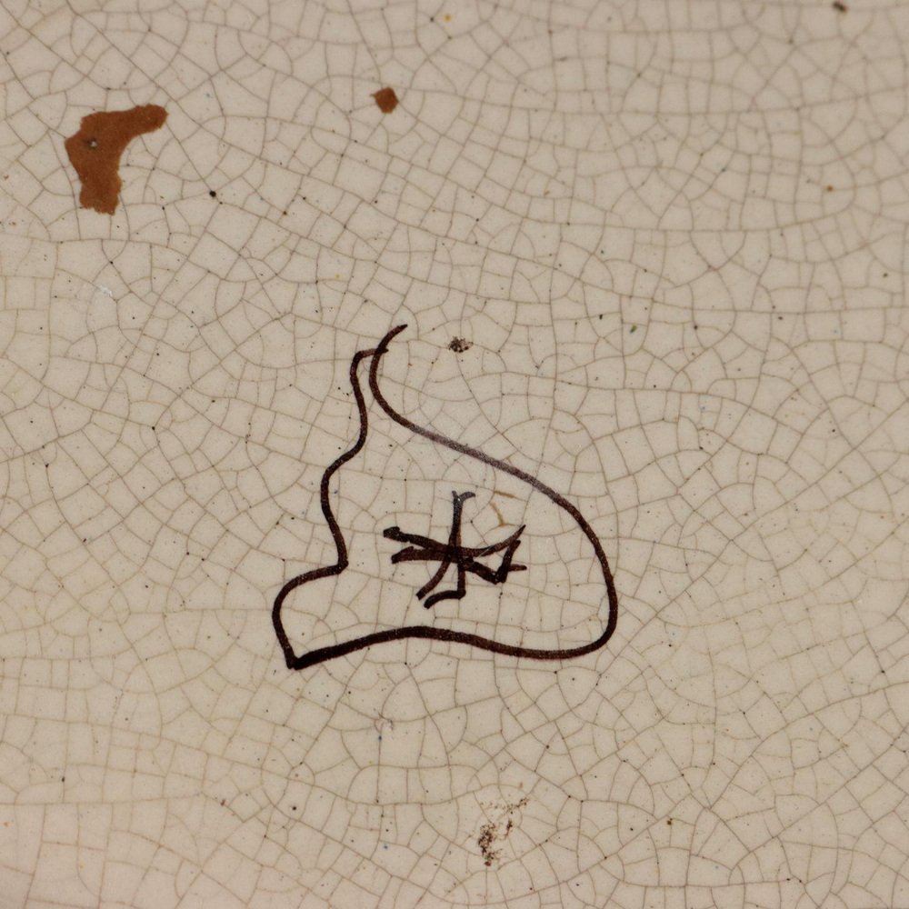 Parade Plate in Maiolica for sale at Pamono