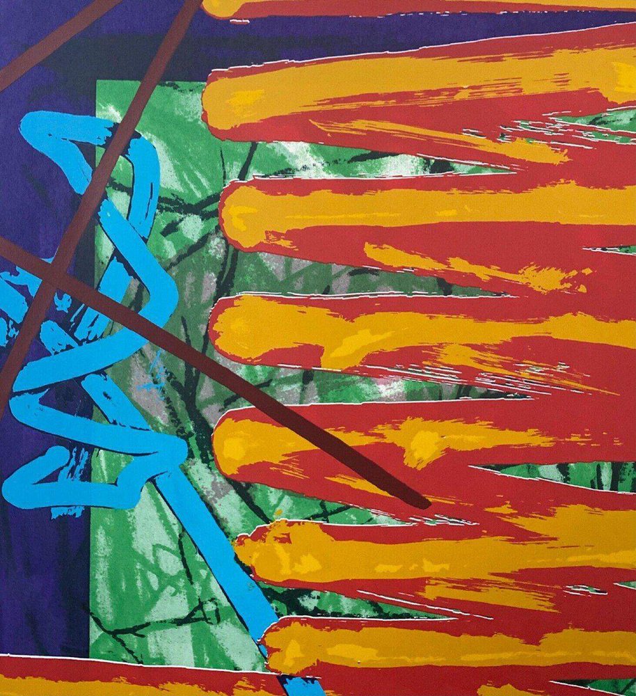 Joseph Hanly, Obstacle Race, 1983, Lithograph, Framed for sale at Pamono