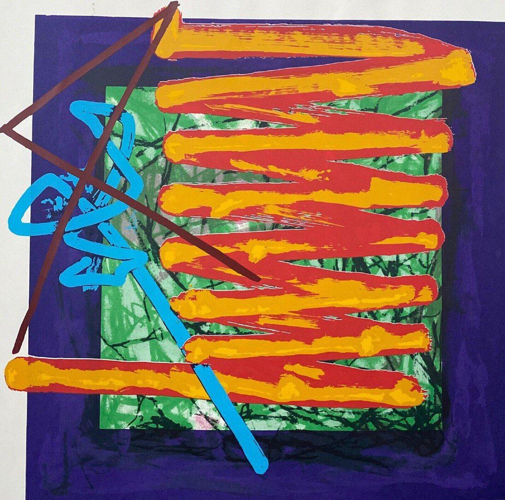 Joseph Hanly, Obstacle Race, 1983, Lithograph, Framed for sale at Pamono