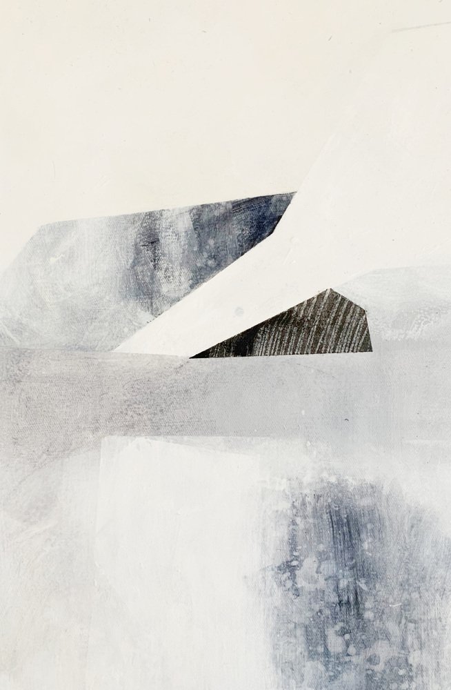 Sergiusz Powalka, The Black Caterpillar Pond: A Snow, 2022, Acryl auf Leinwand bei Pamono kaufen