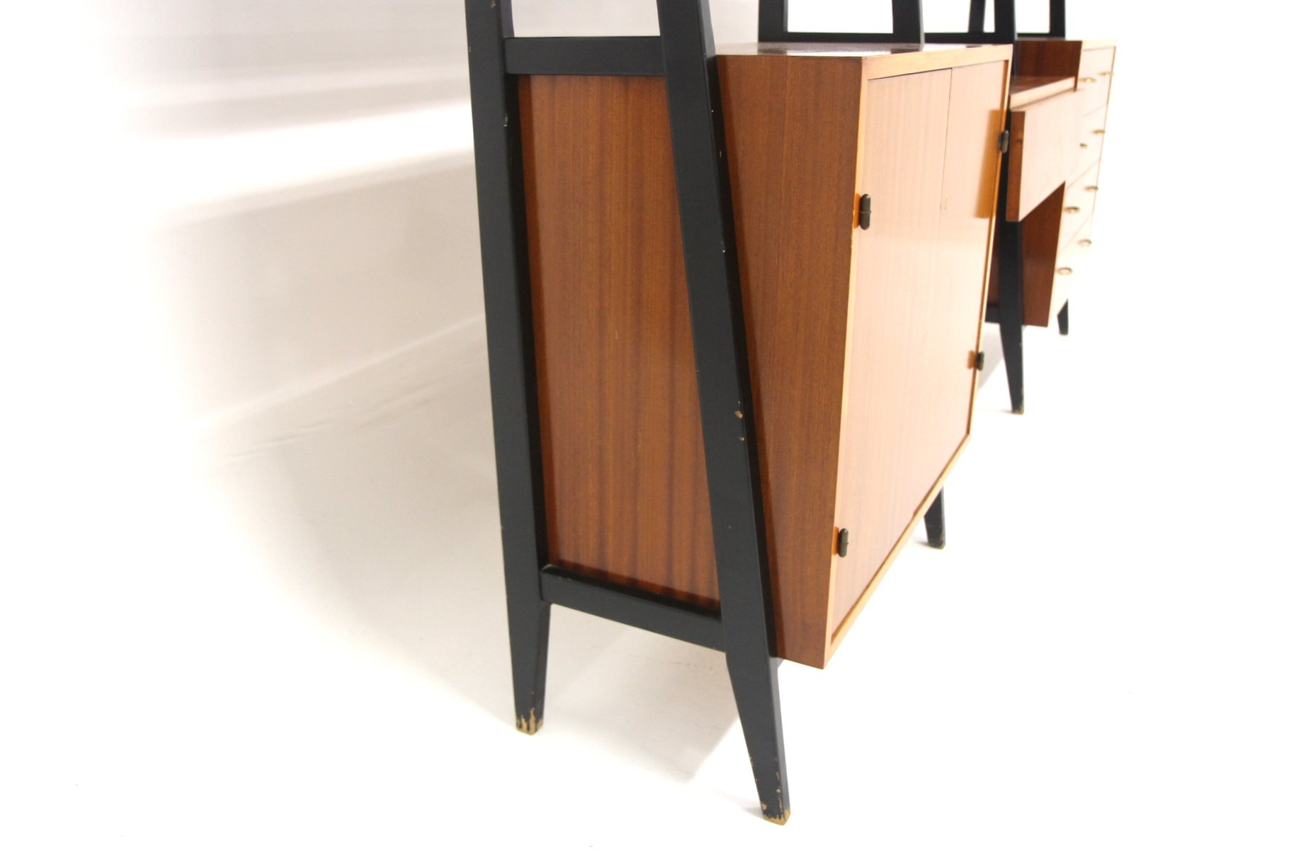 Scandinavian Library in Mahogany, 1960 for sale at Pamono