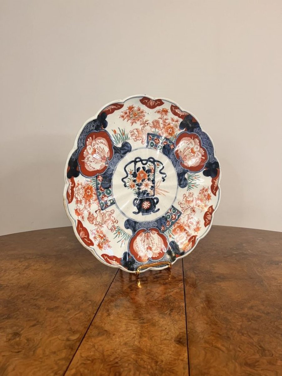 Japanese Imari Plate, 1900s for sale at Pamono