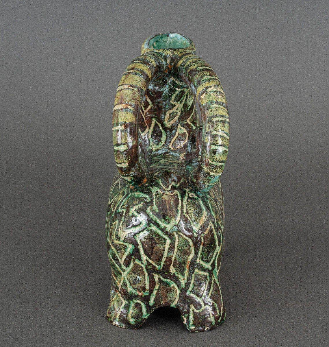 Zoomorphic Pitcher in Ceramic, 1960 for sale at Pamono