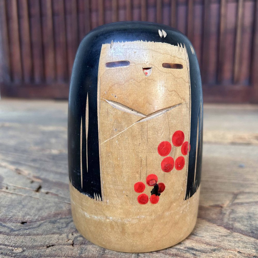 Vintage Sosaku Kokeshi by Sanpei Yamanaka, Japan, 1960s for sale at Pamono