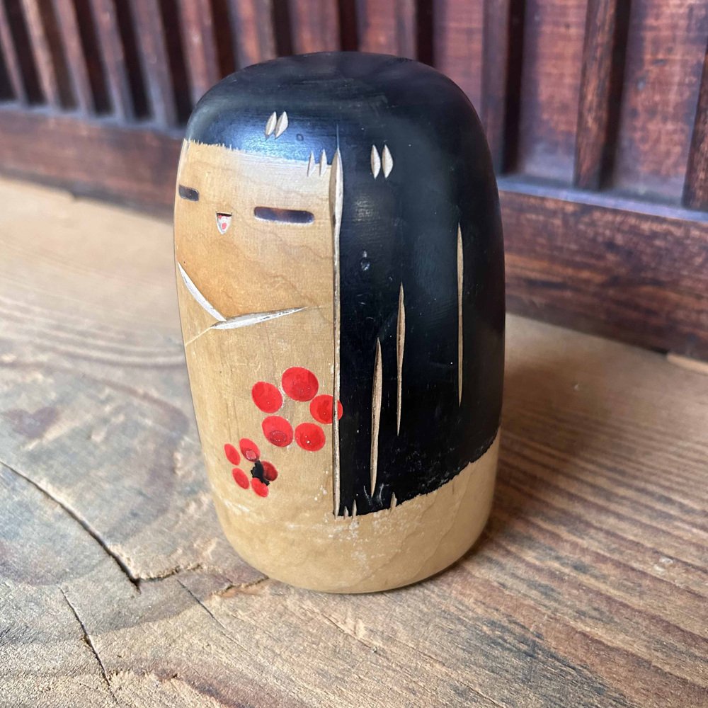 Vintage Sosaku Kokeshi by Sanpei Yamanaka, Japan, 1960s for sale at Pamono