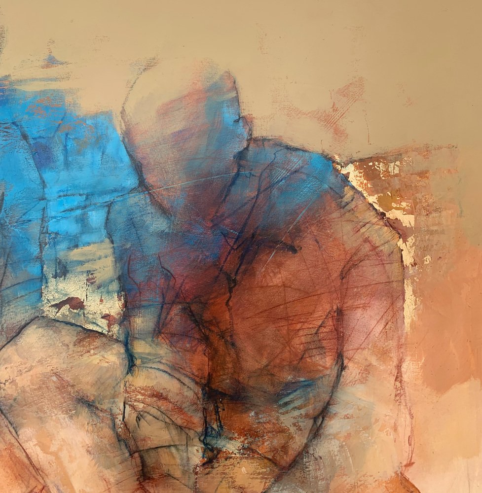 Michal Bajsarowicz, A Couple, 2022, Acrylic on Canvas for sale at Pamono