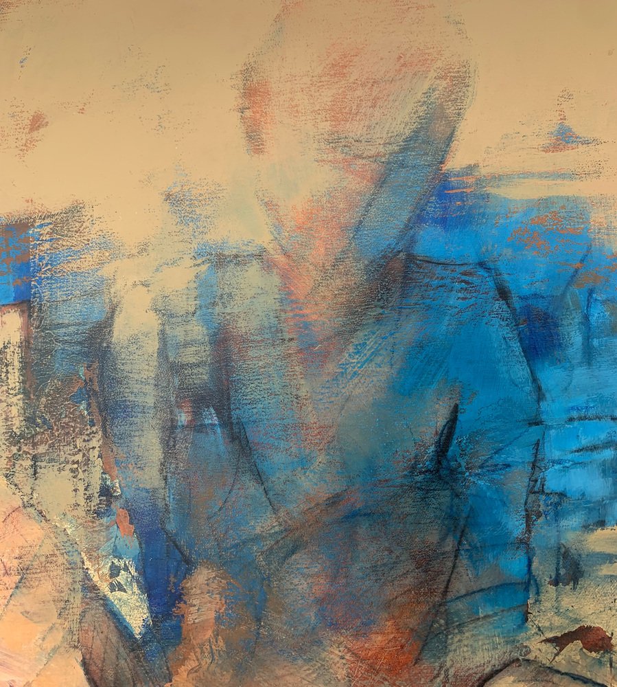 Michal Bajsarowicz, A Couple, 2022, Acrylic on Canvas for sale at Pamono